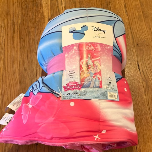 jumping beans | Other | Disney Jumping Beans Princess Sleeping Bag 66in ...